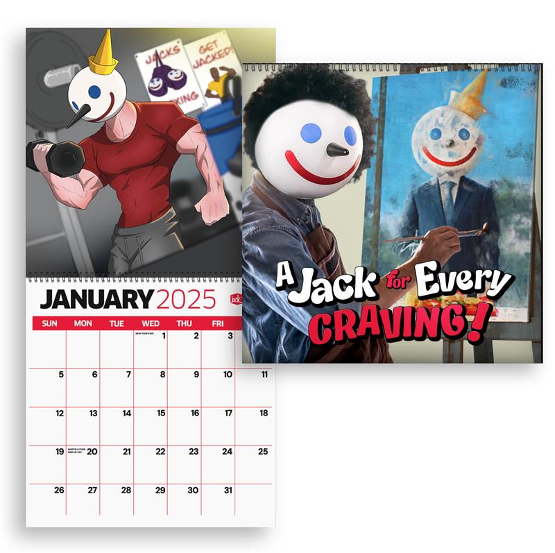Jack's Thirst Trap Calendar